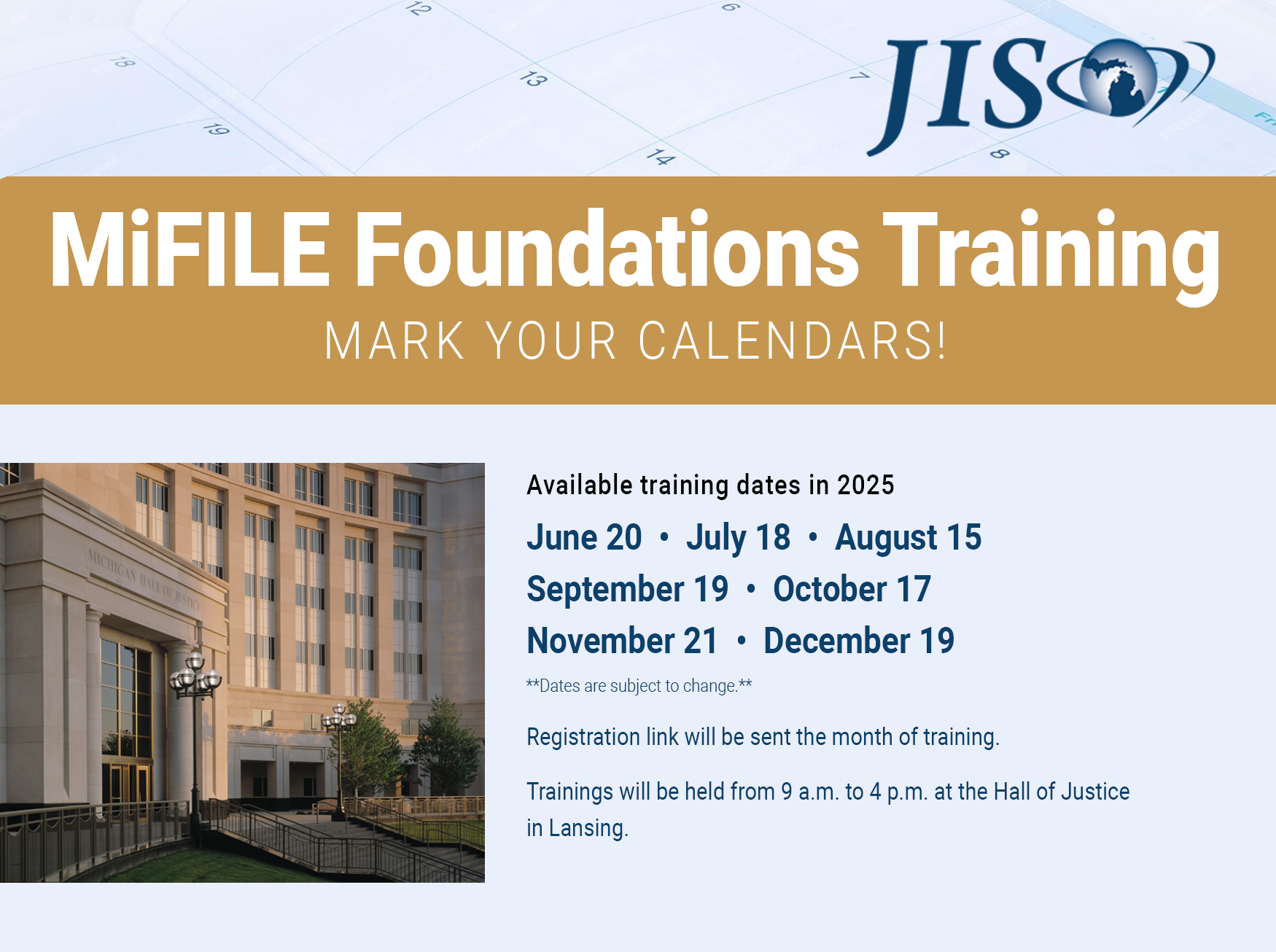 JIS Updates and Information Blog